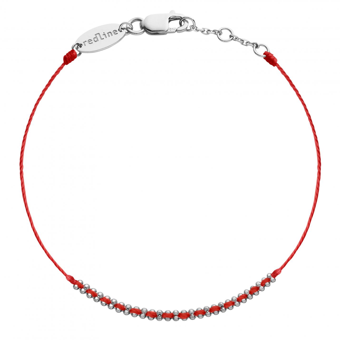 Redline Jewerly - Eclipse - String Bracelet For Women in White Gold ...