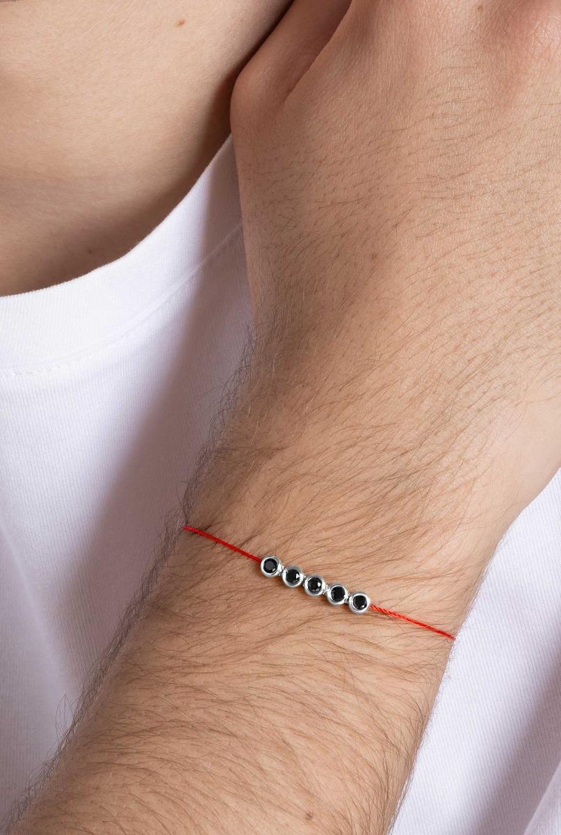 RedLine Paris - River 5 So Kcolor white gold thread bracelet - Redline