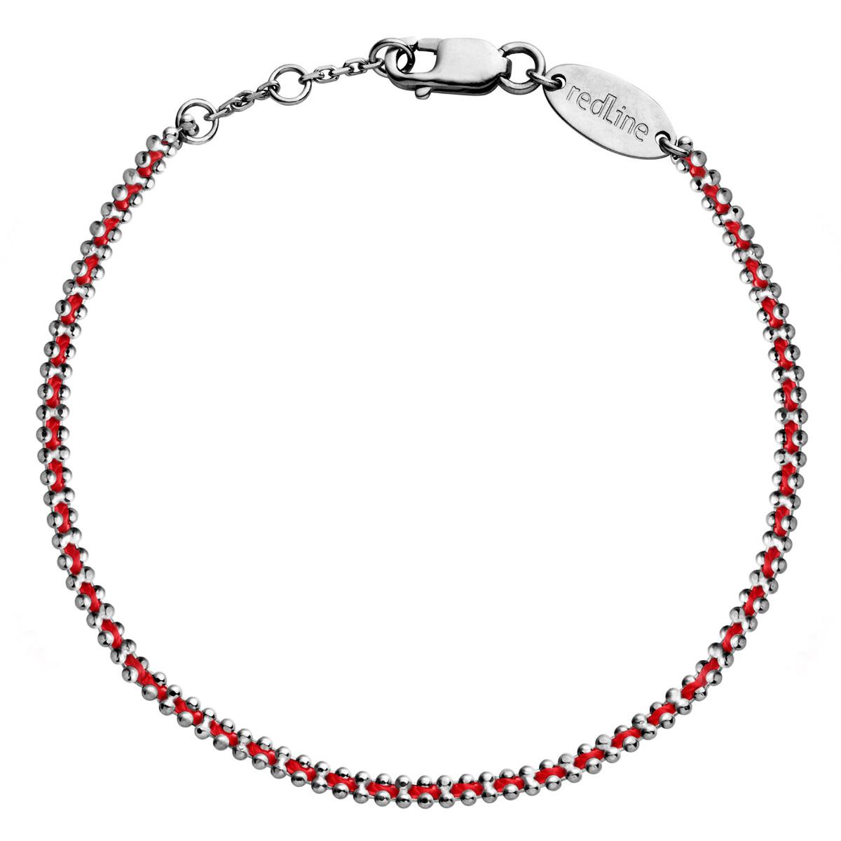 Bracelet Redline wire and chain interlaced black gold - Redline